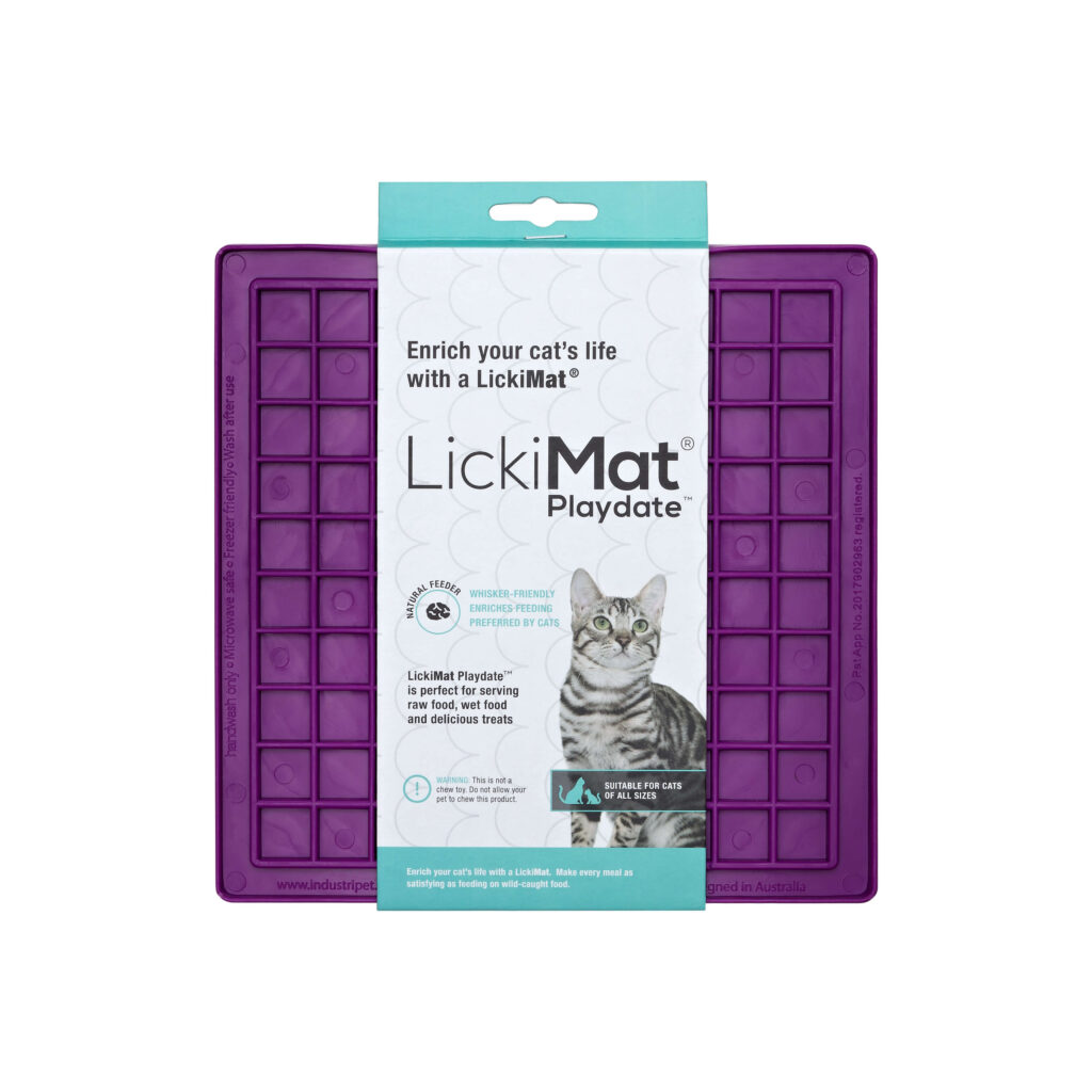 LickiMat® Classic Playdate™ for Cats – Innovative Pet Products