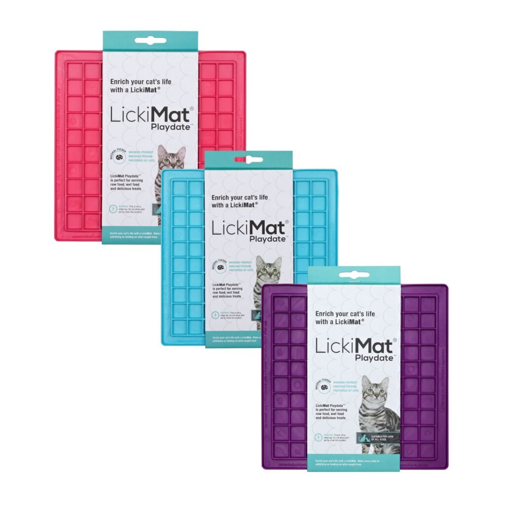 LickiMat® Classic Playdate™ for Cats – Innovative Pet Products
